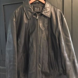 Jos. A. Bank | Jackets & Coats | Jos A Banks Leather Jacket | Poshmark